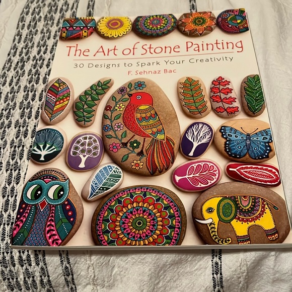 Art | The Art Of Stone Painting 3 Designs To Spark Your Creativity Book ...